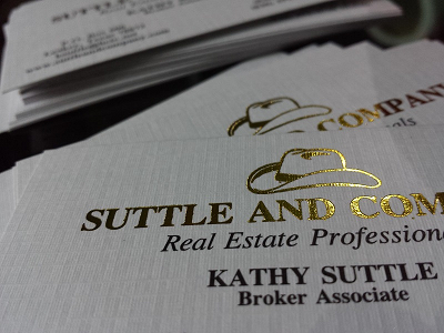 Foil Stamped Business Cards Printing | Gold Foiled Business Cards ...